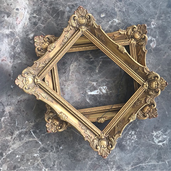 Vintage | Accents | Vintage Pair Wooden Picture Frames 8 X No Glass ...